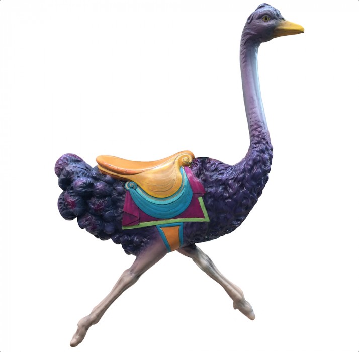 ostrich carousel animal 3 | Barrango, MFG