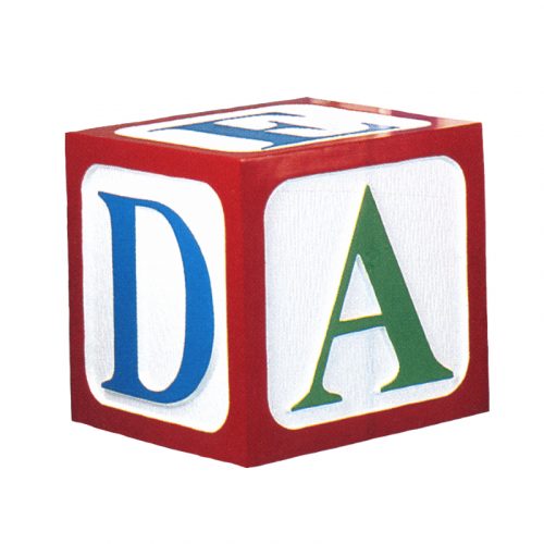 ABC Blocks | Barrango, MFG | Fiberglass ABC Blocks and displays