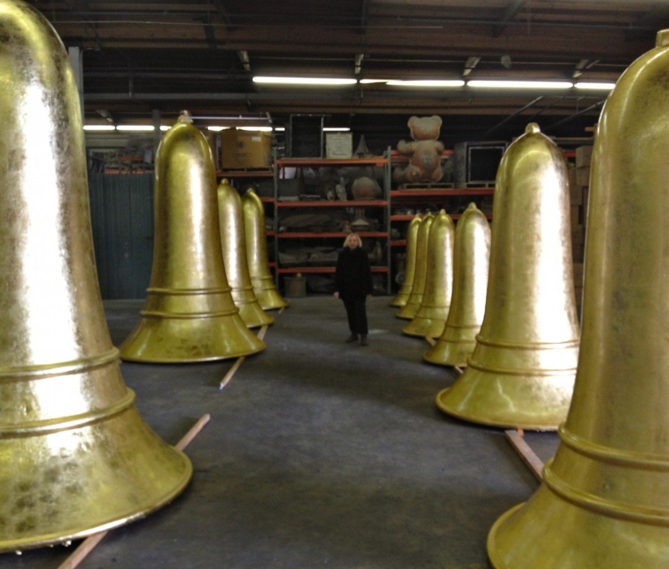Bell Ornaments | Barrango, MFG | Fiberglass Giant Ornaments