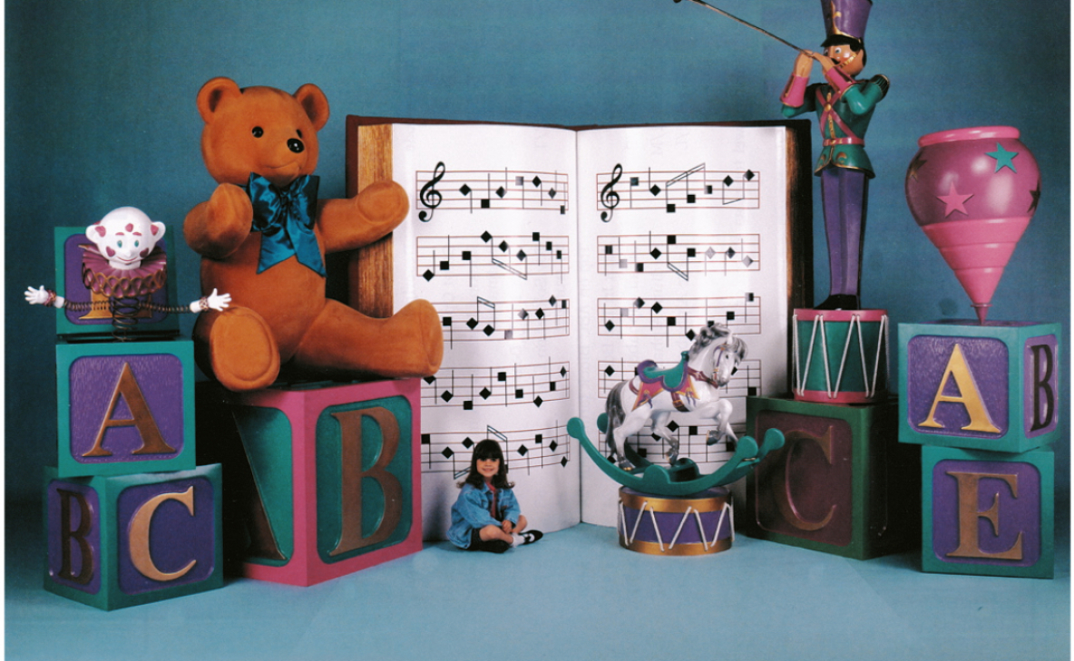 ABC Blocks | Barrango, MFG | Fiberglass ABC Blocks and displays